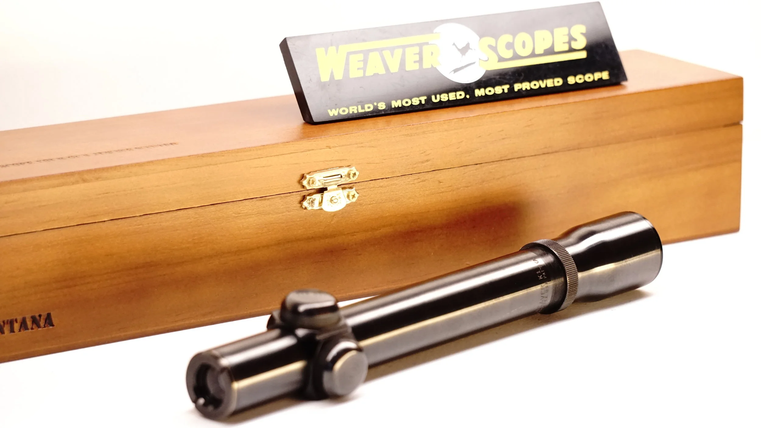 Vintage Gun Scopes — Fixed Power 1 Inch Tube