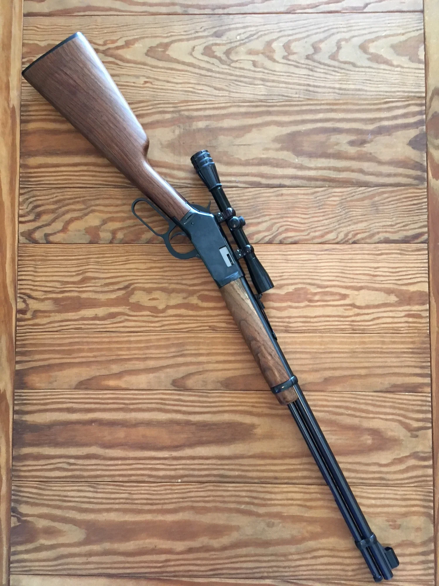Vintage Gun Scopes — Baby Redfield on a Winchester 9422