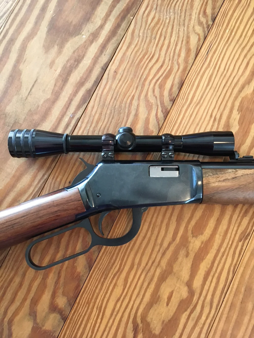 Vintage Gun Scopes — Baby Redfield on a Winchester 9422
