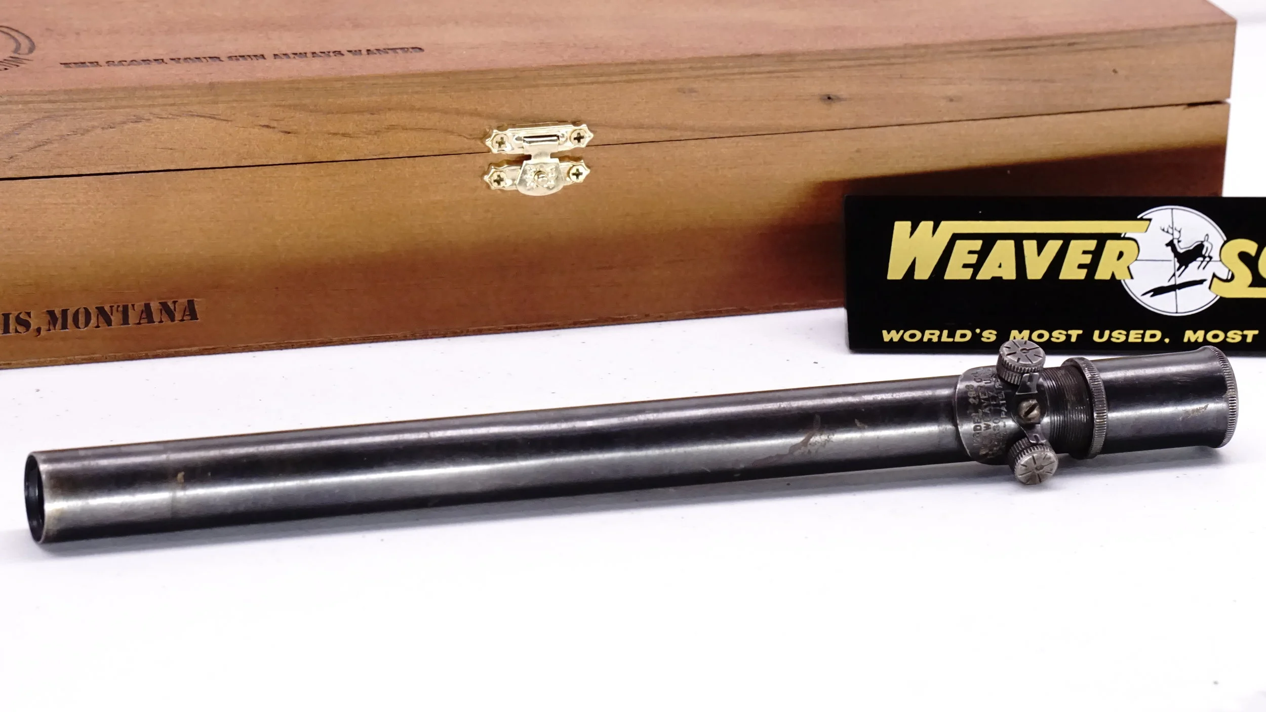 Vintage Gun Scopes — Fixed Power 3/4 and 7/8 Inch Tubes