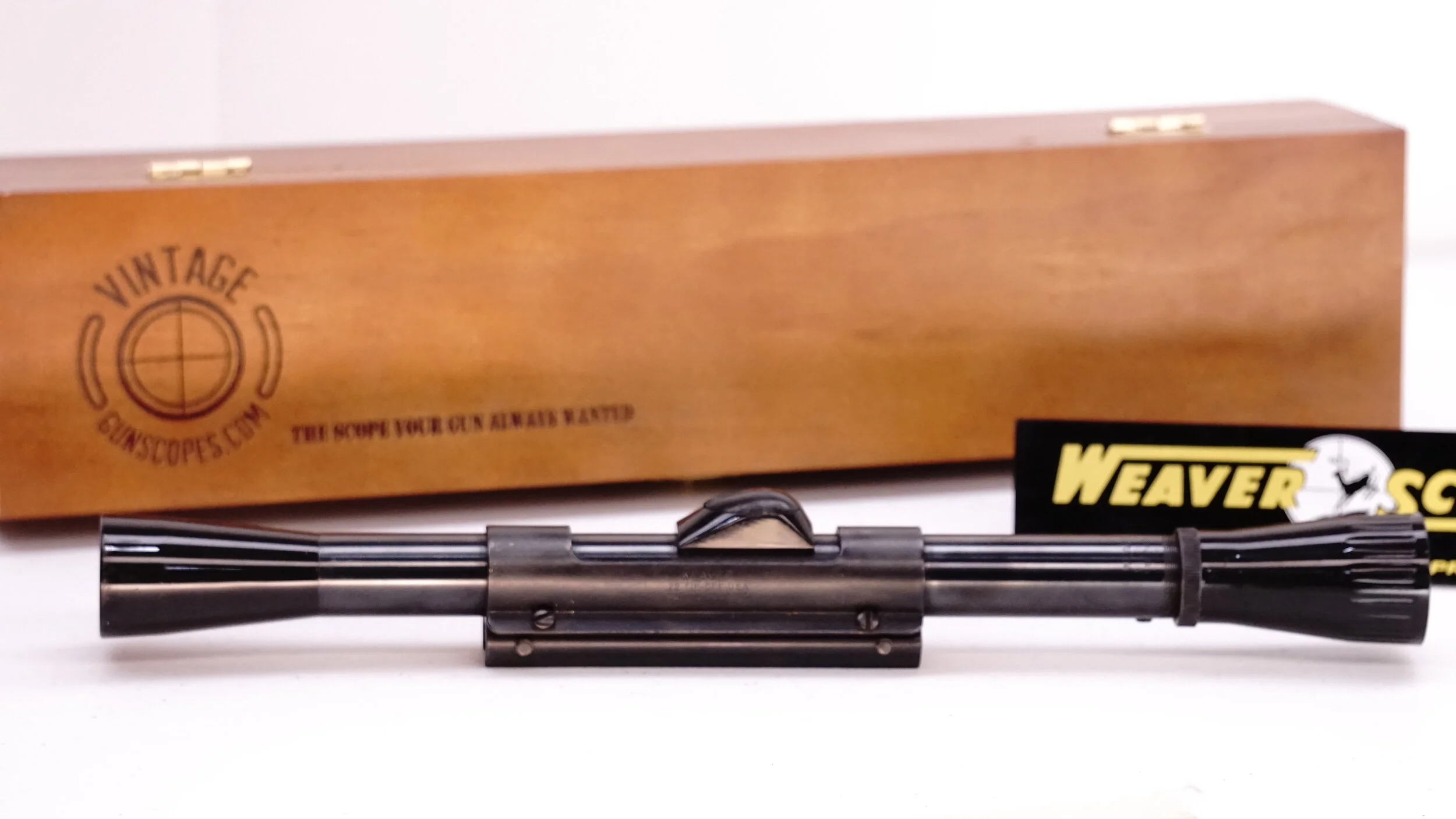 Vintage Gun Scopes — Fixed Power 3/4 and 7/8 Inch Tubes