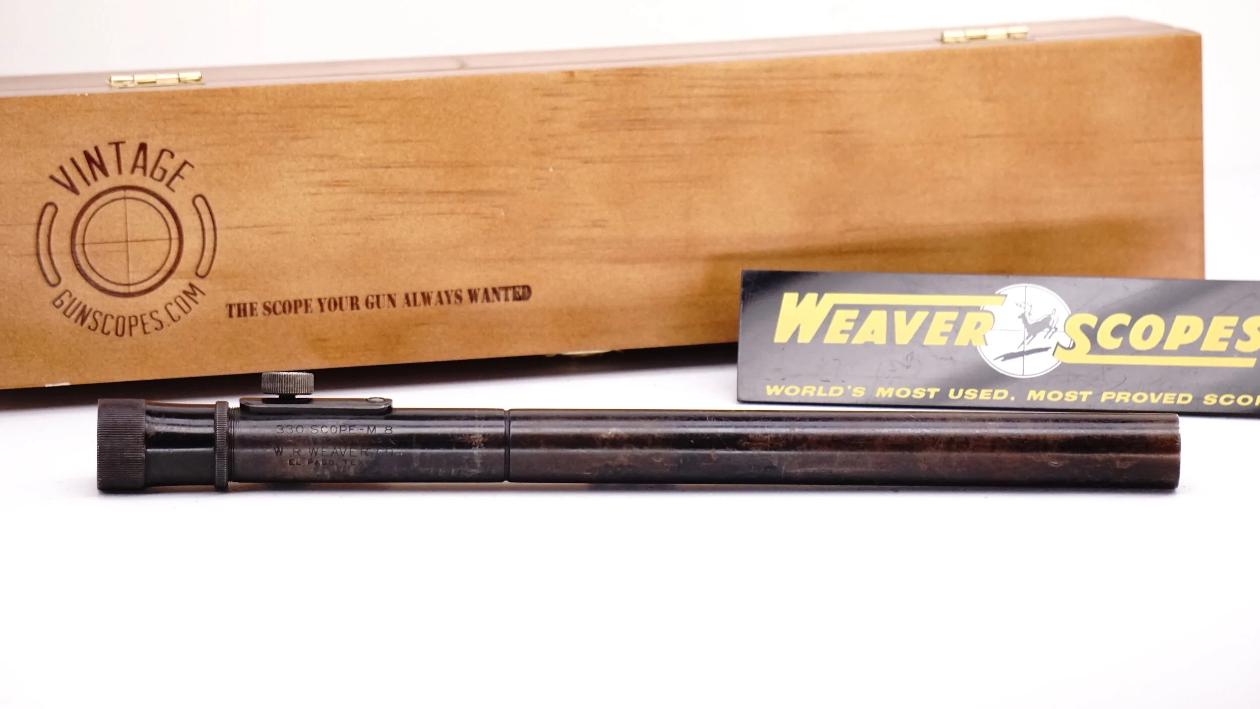 Vintage Gun Scopes — Fixed Power 3/4 and 7/8 Inch Tubes