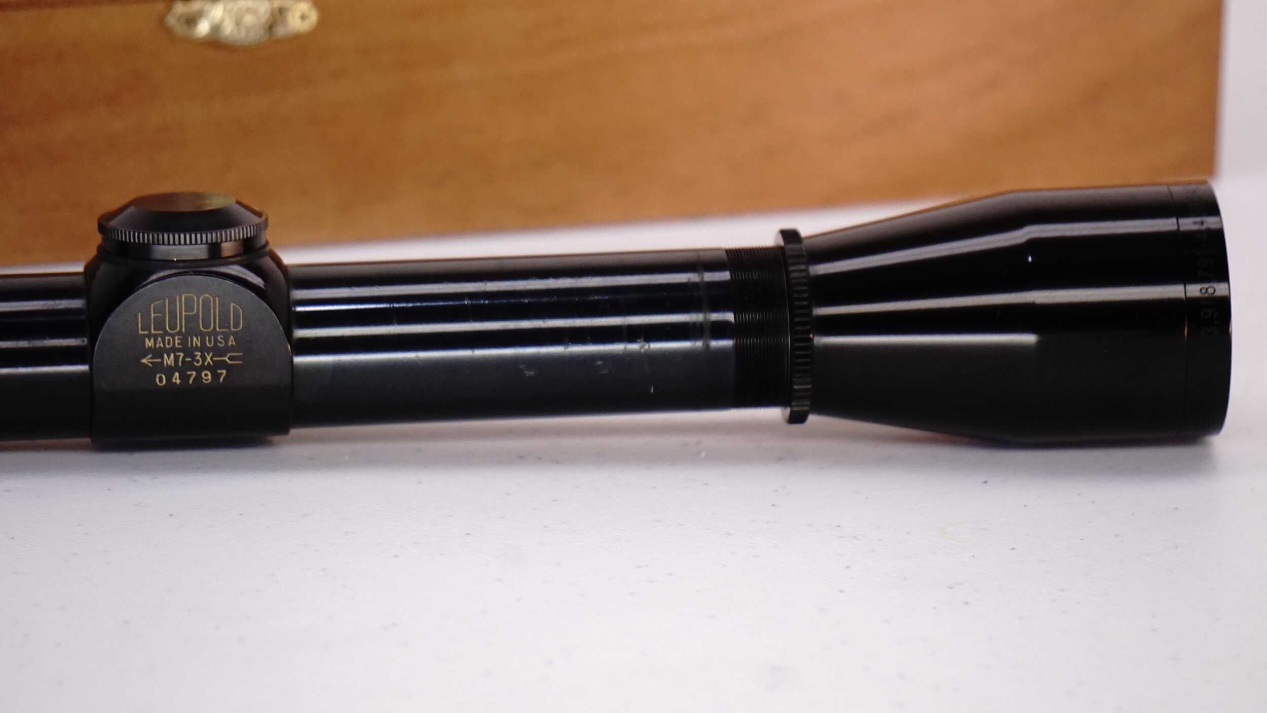 Vintage Gun Scopes — Leupold Arched Logo M7-3x. 1". c.1960-64 ...