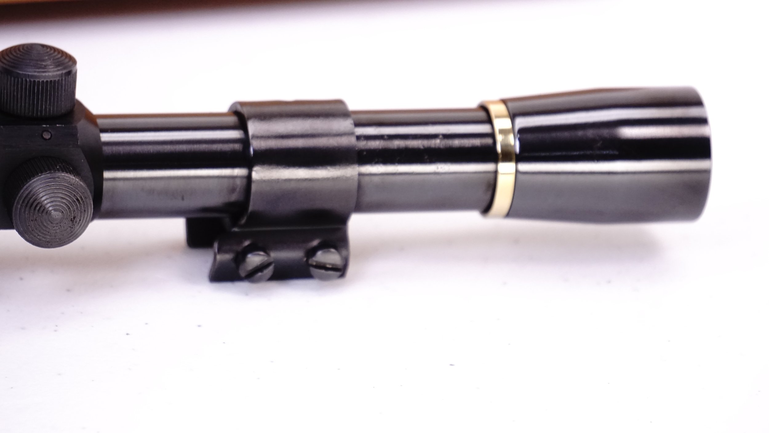 Vintage Gun Scopes — VGS Restored Marlin Micro-Vue 4x with rings. Crosshair.