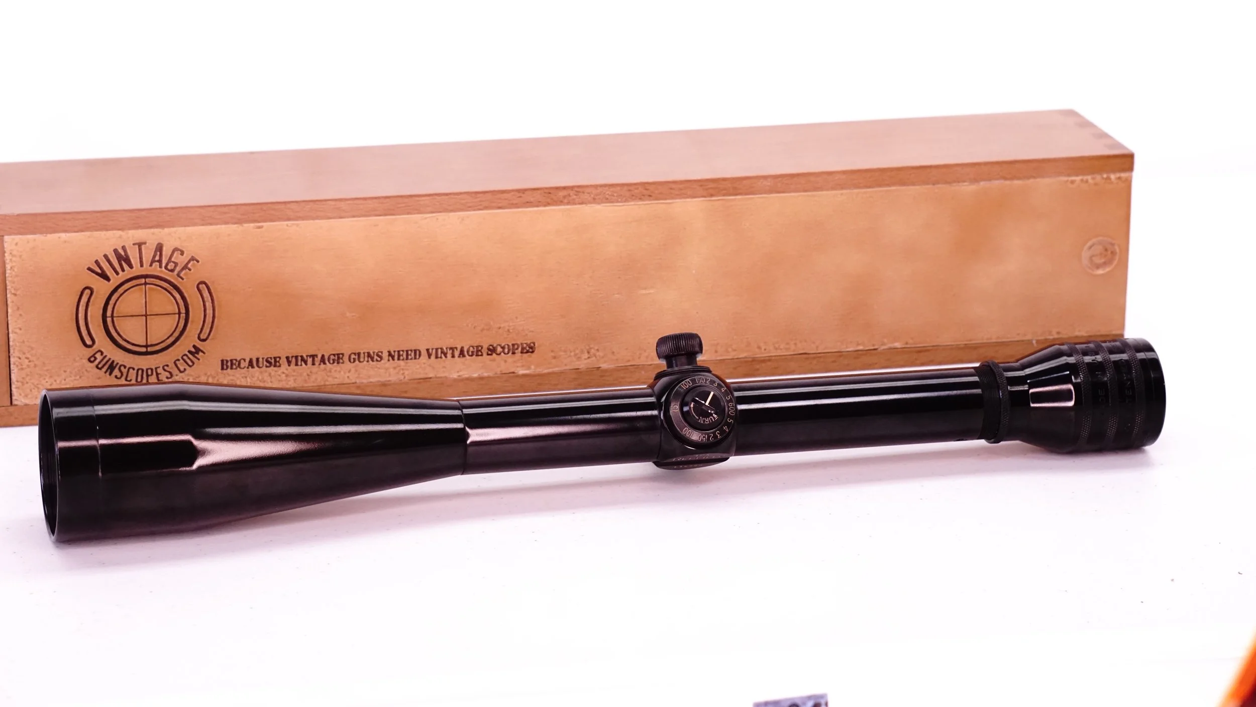 Vintage Gun Scopes — Redfield 12x Traditional Target Scope with side AO ...