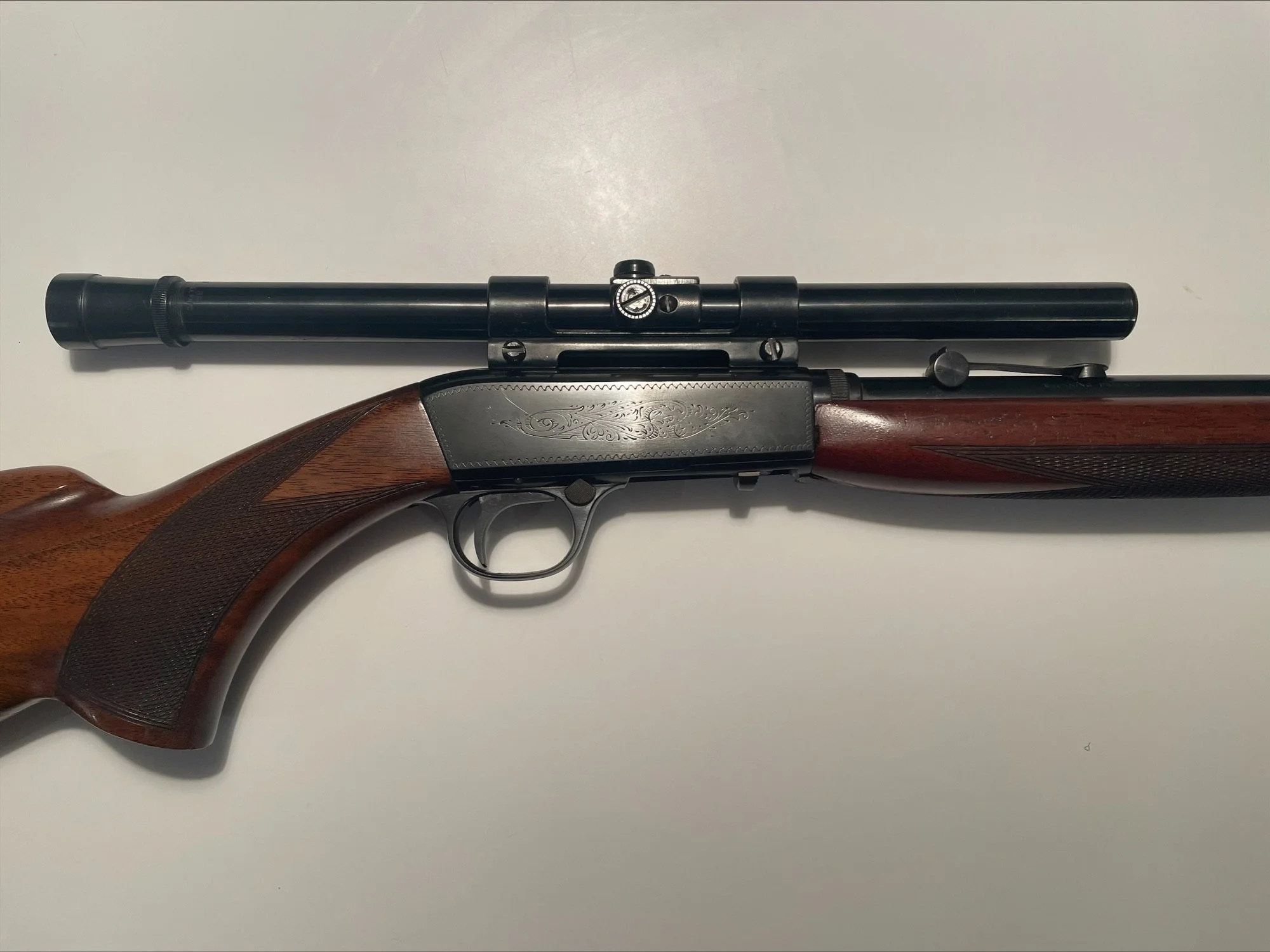 Vintage Gun Scopes — Weaver B6 on a Browning .22