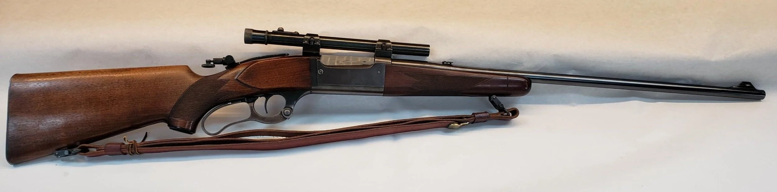 Vintage Gun Scopes — Weaver 330 in Weaver B Mounts on a Savage 99