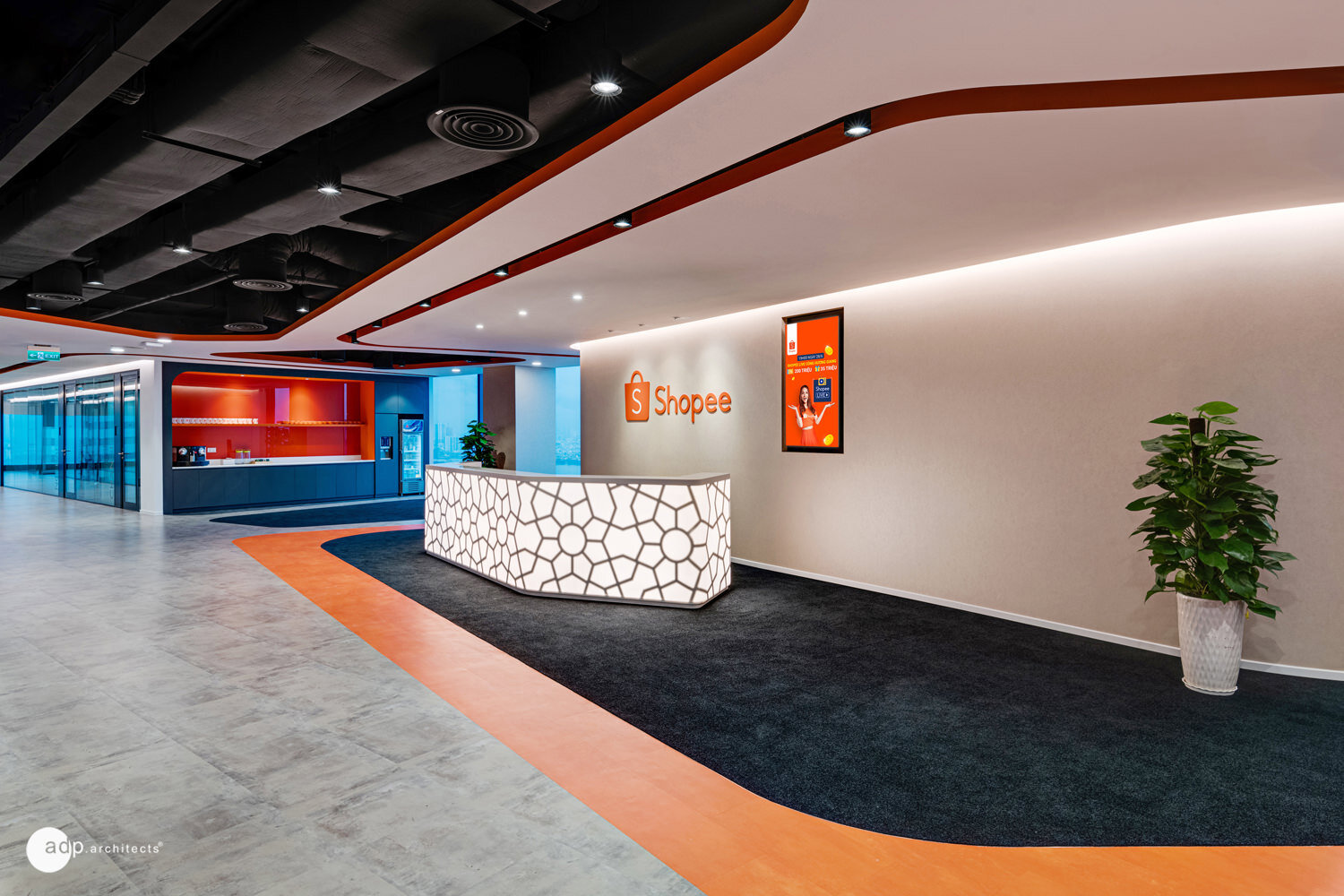 Shopee office, Valor Studio - Chụp ảnh nội thất, kiến trúc