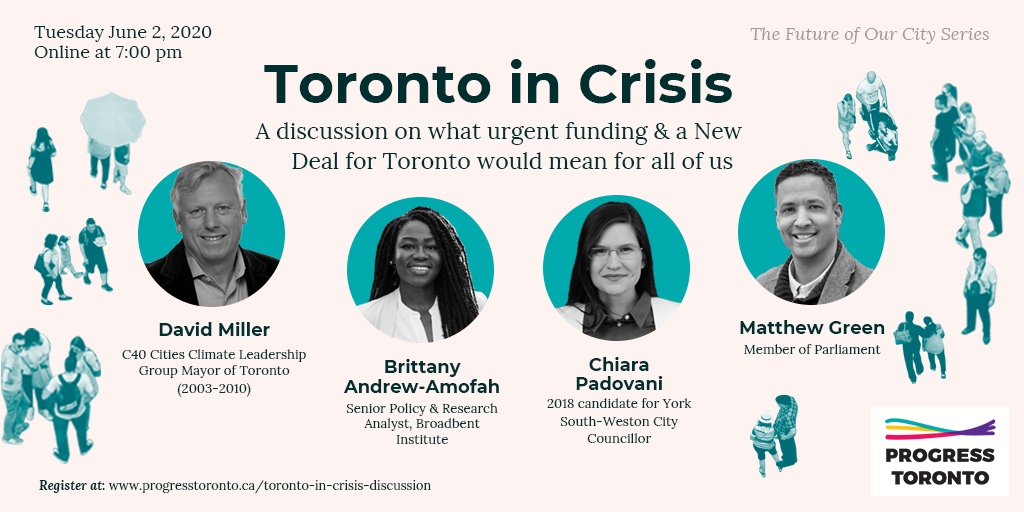 Panel: Toronto in Crisis - what urgent funding & a New Deal for Toronto ...