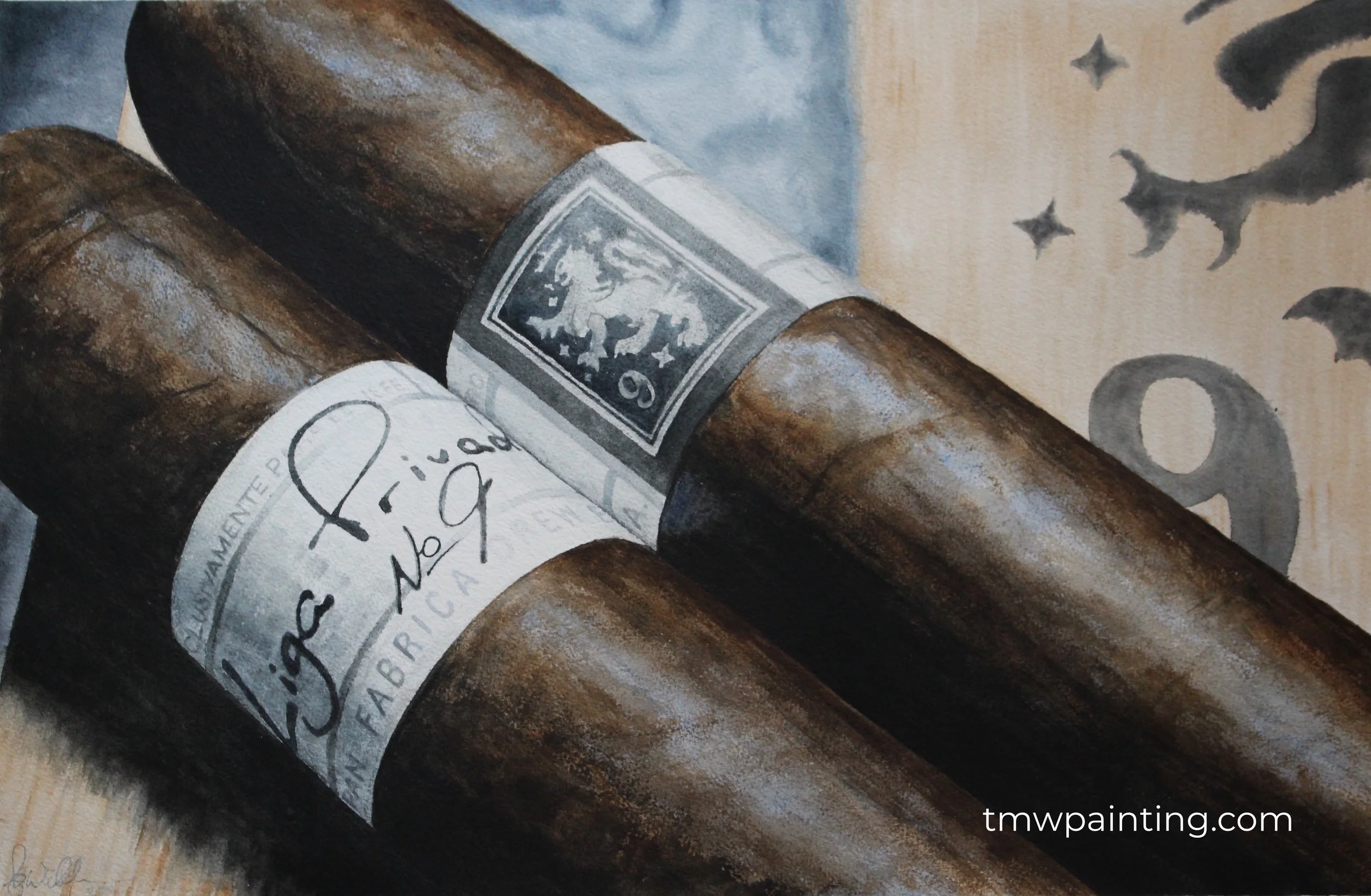 Cigar paintings — tmw|painting