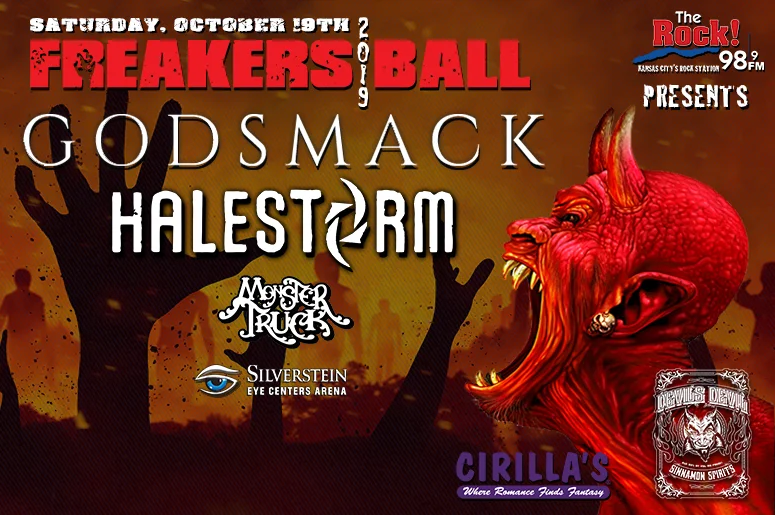 FREAKERS BALL + BUZZFEST 2019 ADDED TO US FALL TOUR! — Godsmack