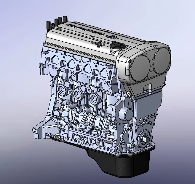 Engines — Automotive CAD Models for Download | 3D Car Parts & Vehicle ...