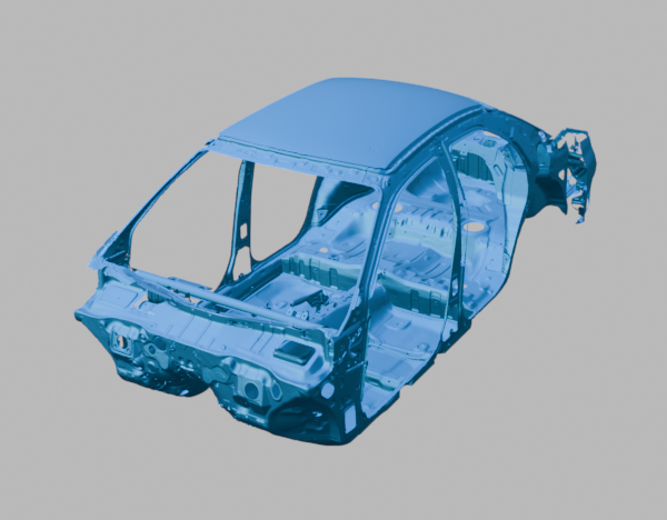Subaru Impreza WRX Gen 2 Chassis and Floor - 3D Scan (STL) — Bremar ...