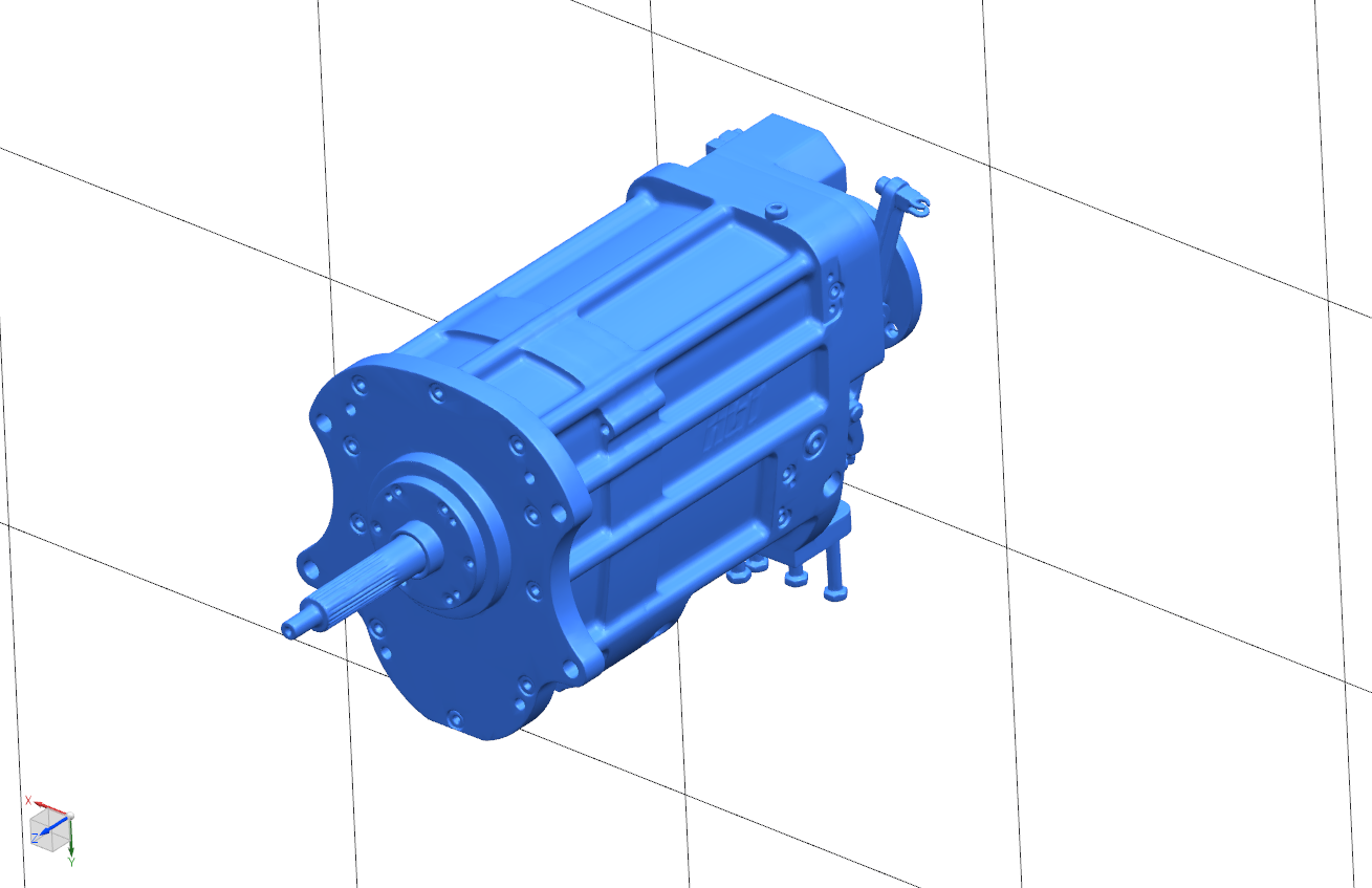2011 BMW M3 E92 S65B40 Engine and ZF Manual Transmission - 3D Scan (STL ...
