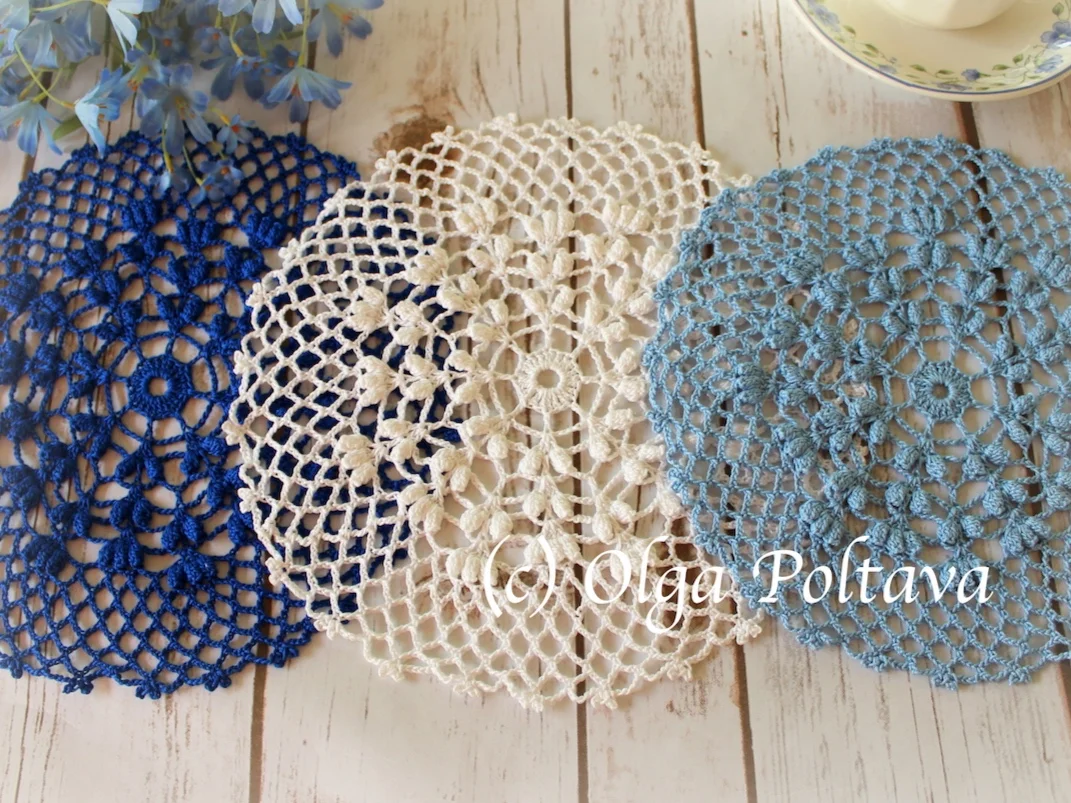 Small Beginner's Doily, Easy and Quick to Make — Olga Poltava