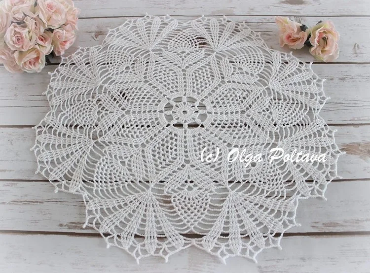Unique Crochet Doily Patterns — Olga Poltava