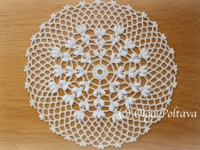 Unique Crochet Doily Patterns — Olga Poltava