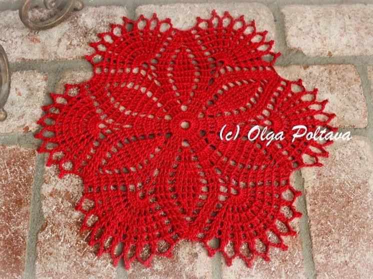 Unique Crochet Doily Patterns — Olga Poltava