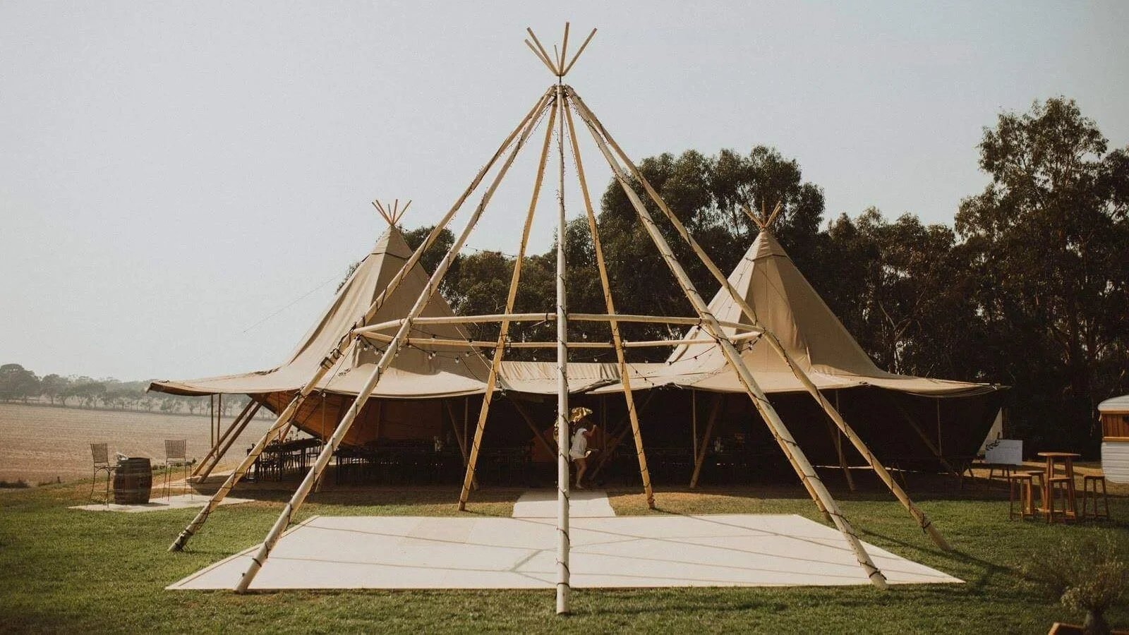 Giant Tipi Marquee Floor Plans Melbourne - Wandering Events