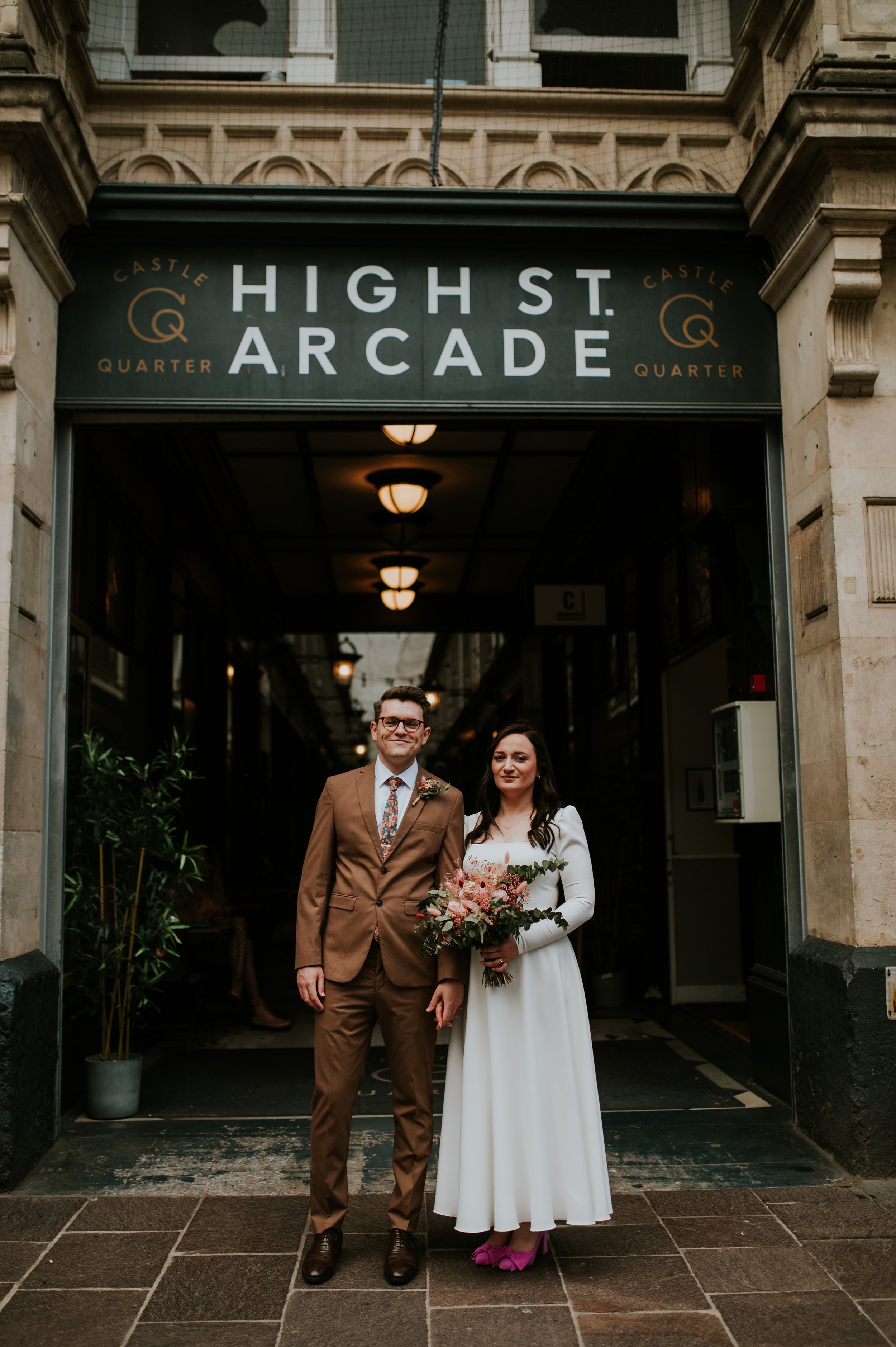 Colourful + Candid Documentary Cardiff Wedding Photographer