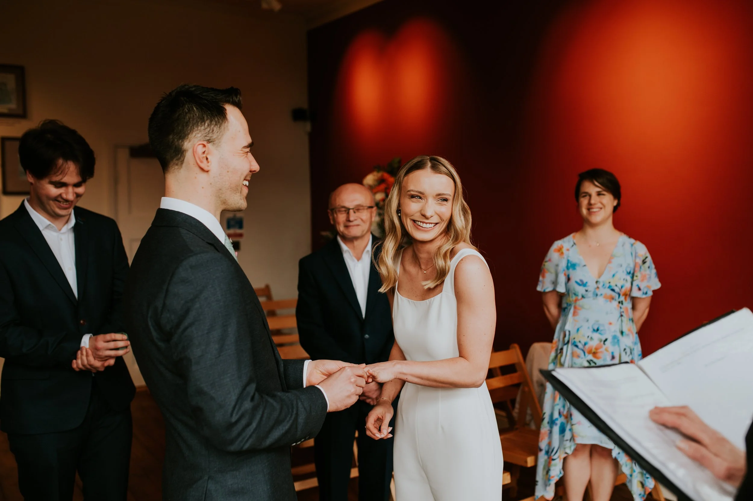Insole Court Registry Office Wedding | Modern Cardiff Wedding ...