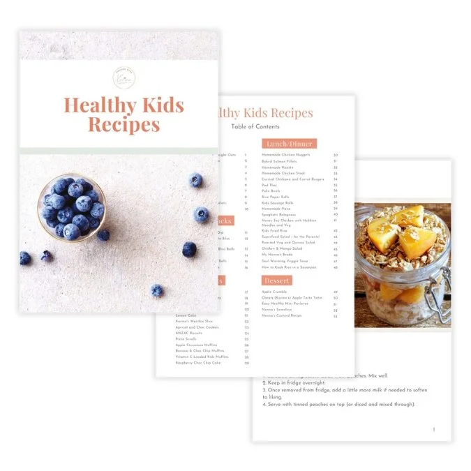 Healthy Kids Recipes — Nourish with Karina, Paediatric Dietitian ...