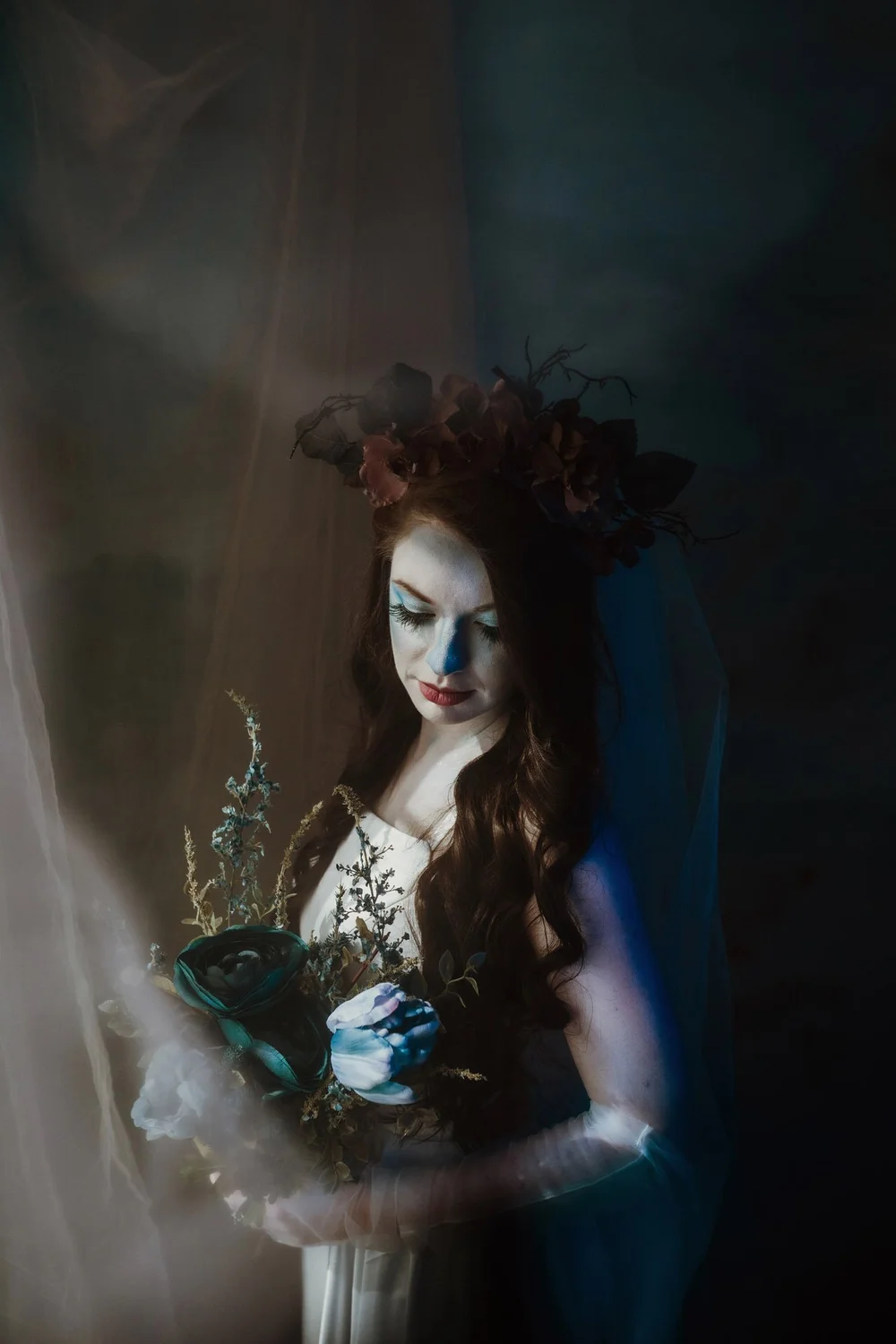Corpse Bride Boudoir Session — Asheville Boudoir Photography