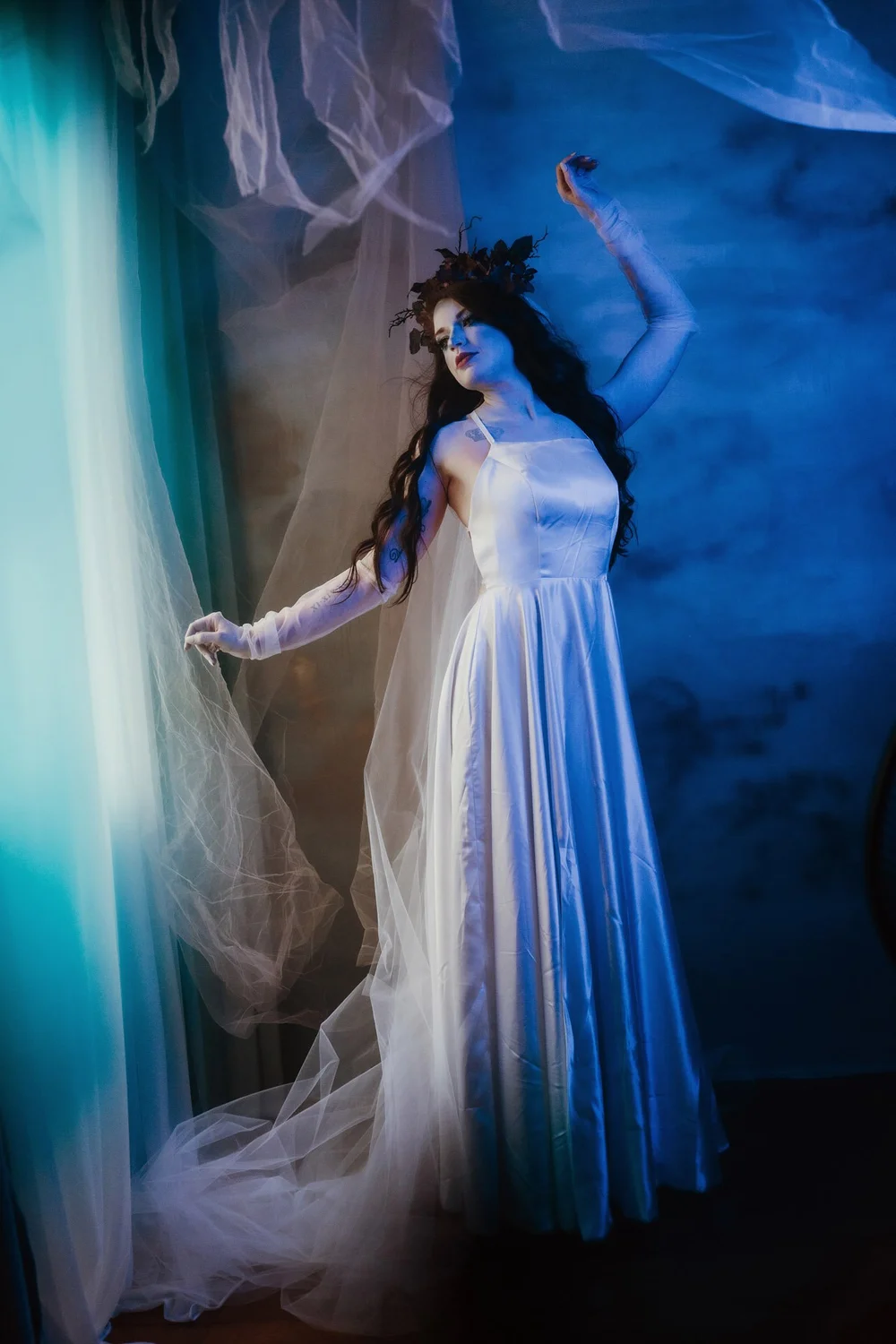Corpse Bride Boudoir Session — Asheville Boudoir Photography