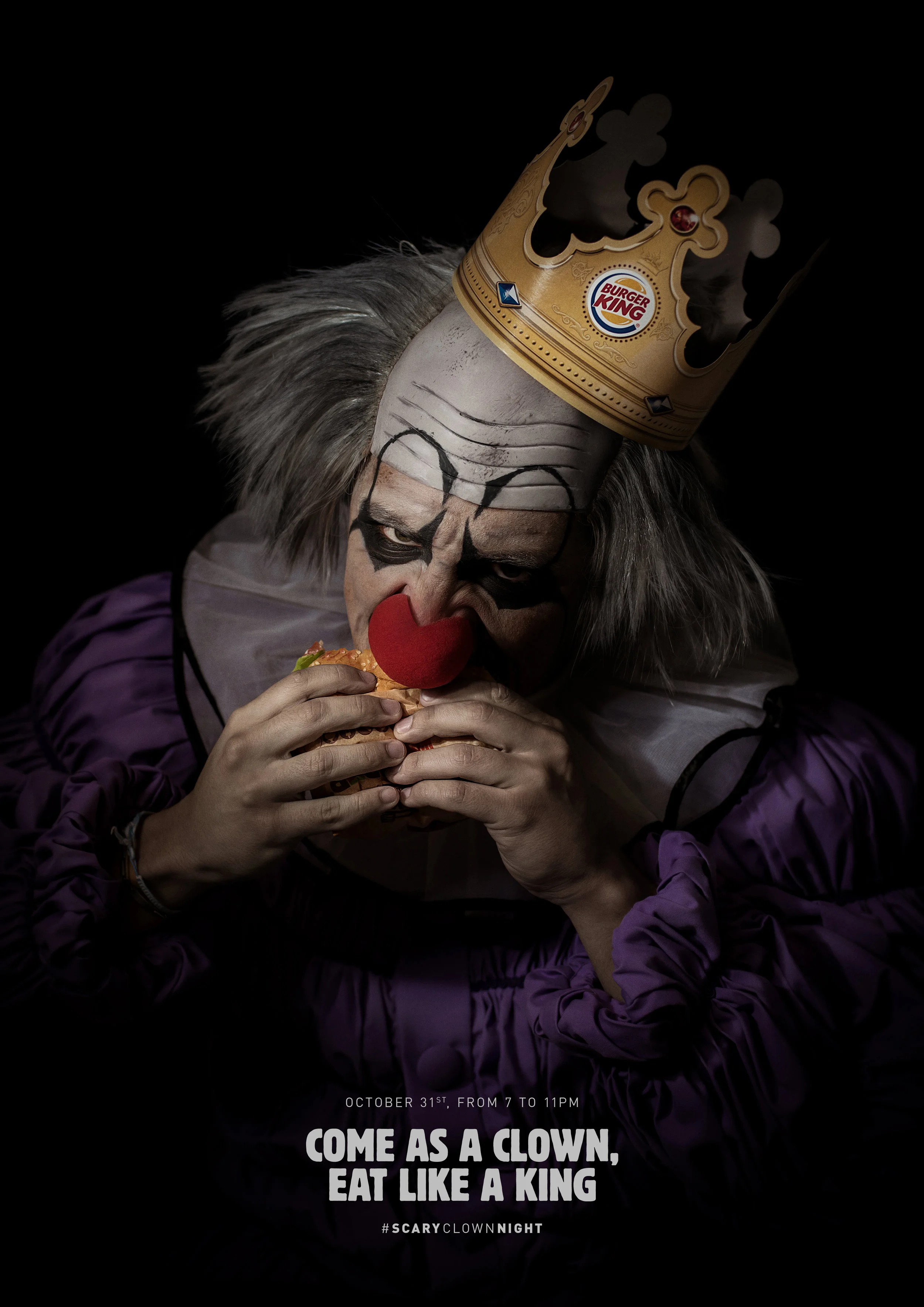 Scary Clown Night - Burger King — Jose Sancho - Group Creative Director