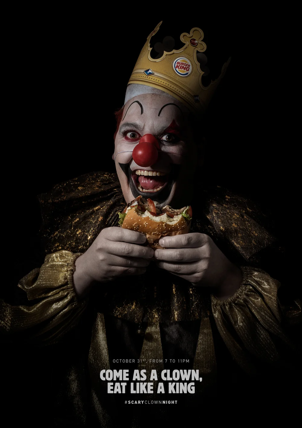 Scary Clown Night - Burger King — Jose Sancho - Group Creative Director