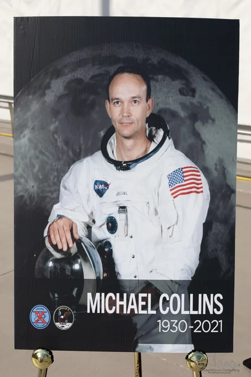 Young Michael Collins Astronaut
