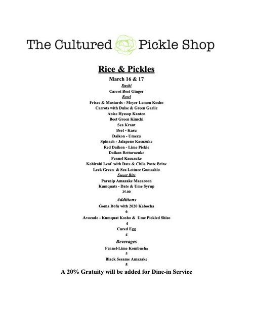 Blog — The Cultured Pickle Shop