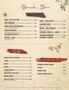 Brunch Menu — YAMASHIRO