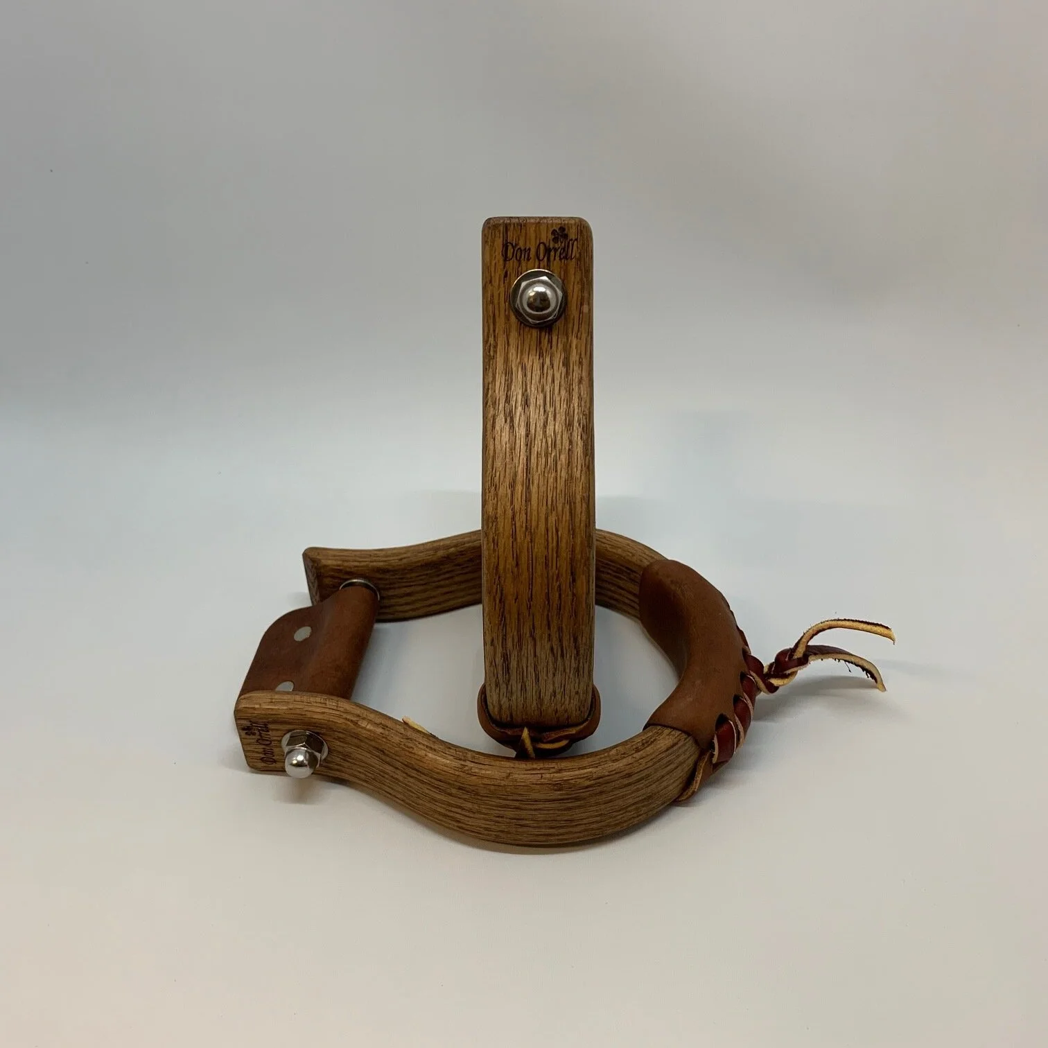 Don Orrell - 1.5" Oxbows - Stained Oak Ranchers — Ian Saunders Custom ...