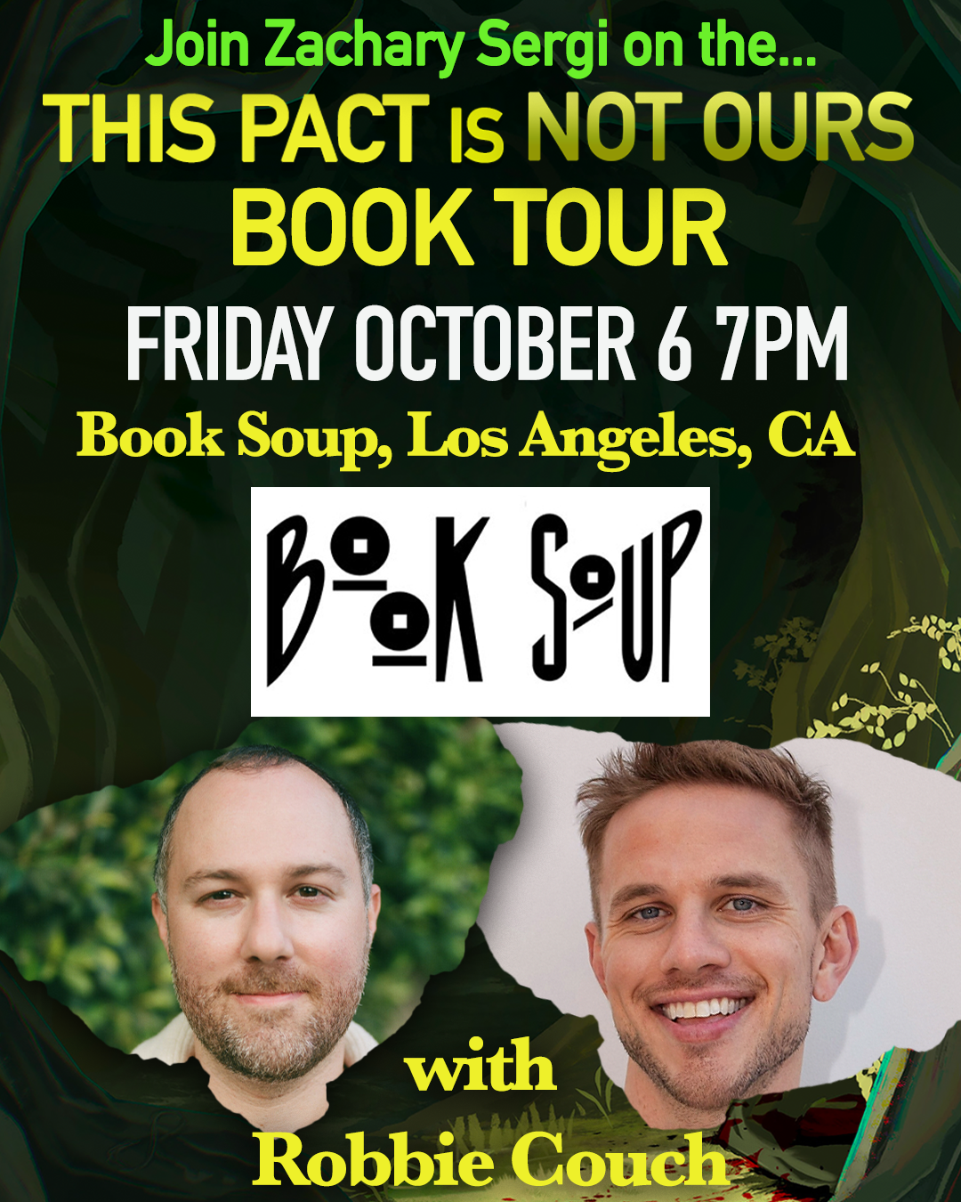 Info & Events — Zachary Sergi