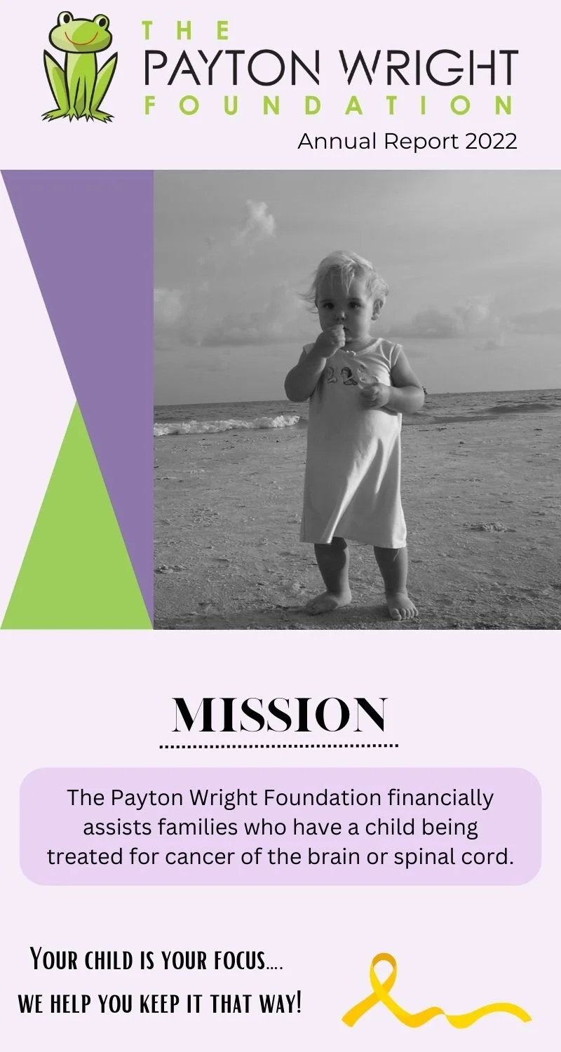 2022 Annual Report — The Payton Wright Foundation