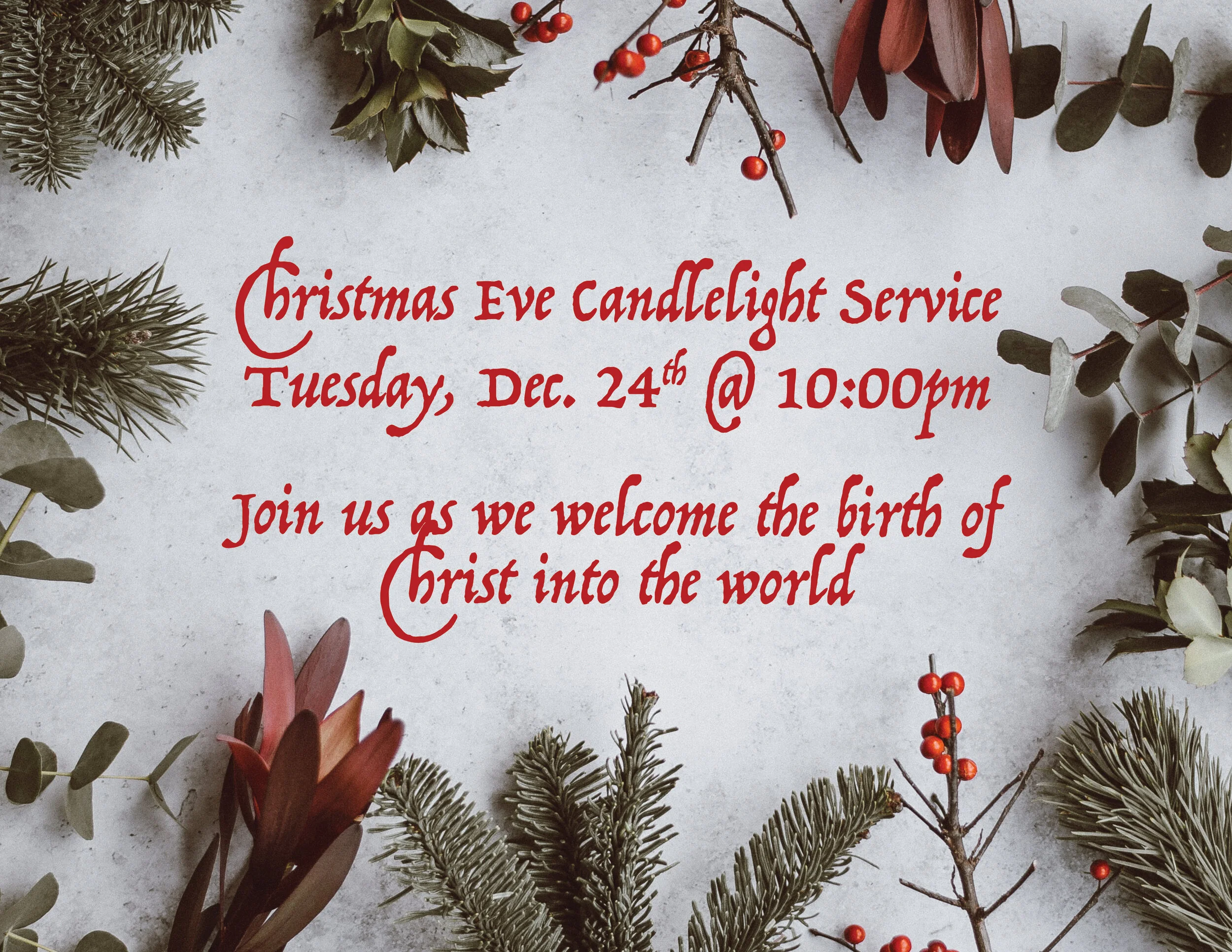 Christmas Eve Candlelight Service — Grace United Methodist Church