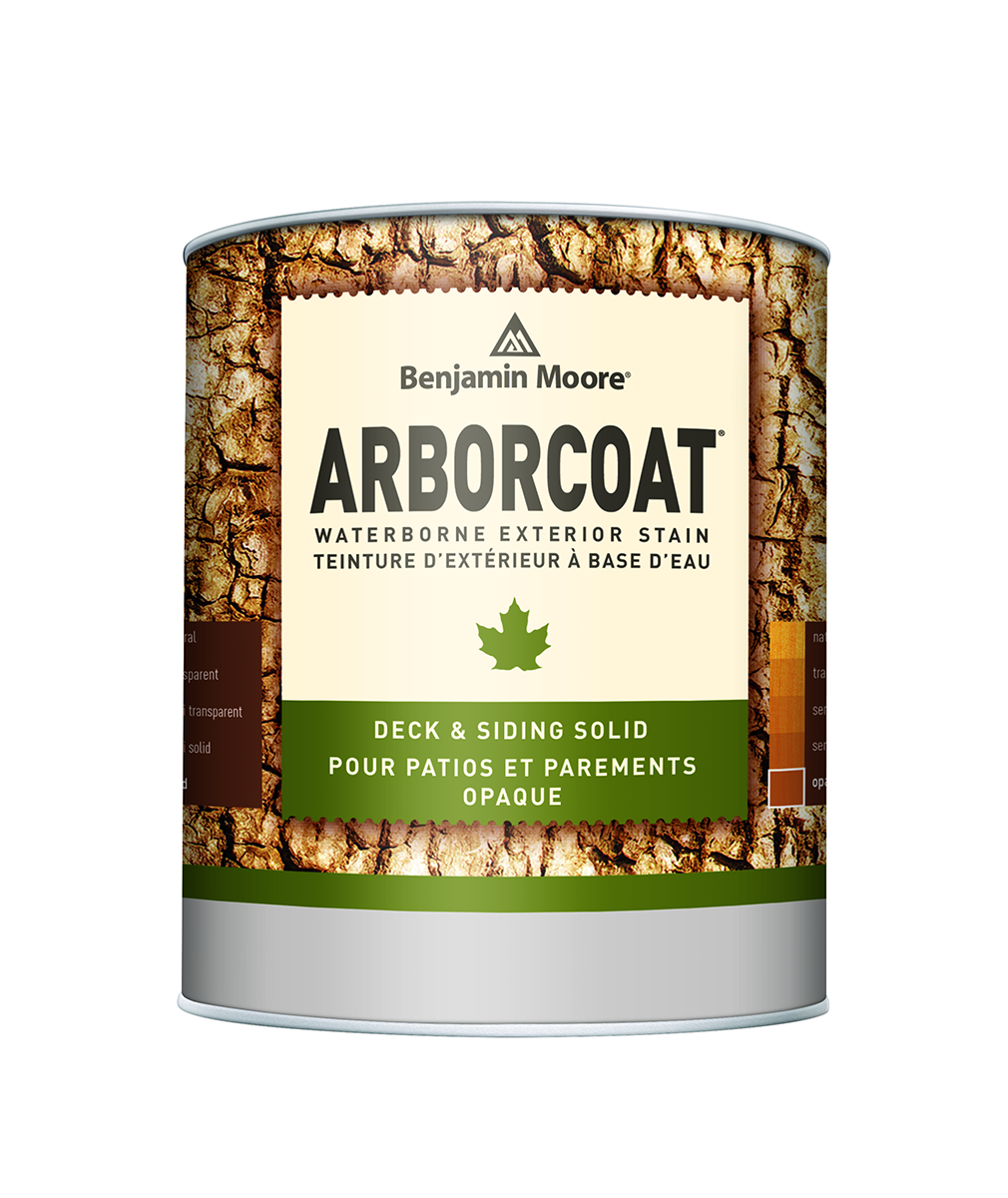 Benjamin Moore Arborcoat Solid — Janzens