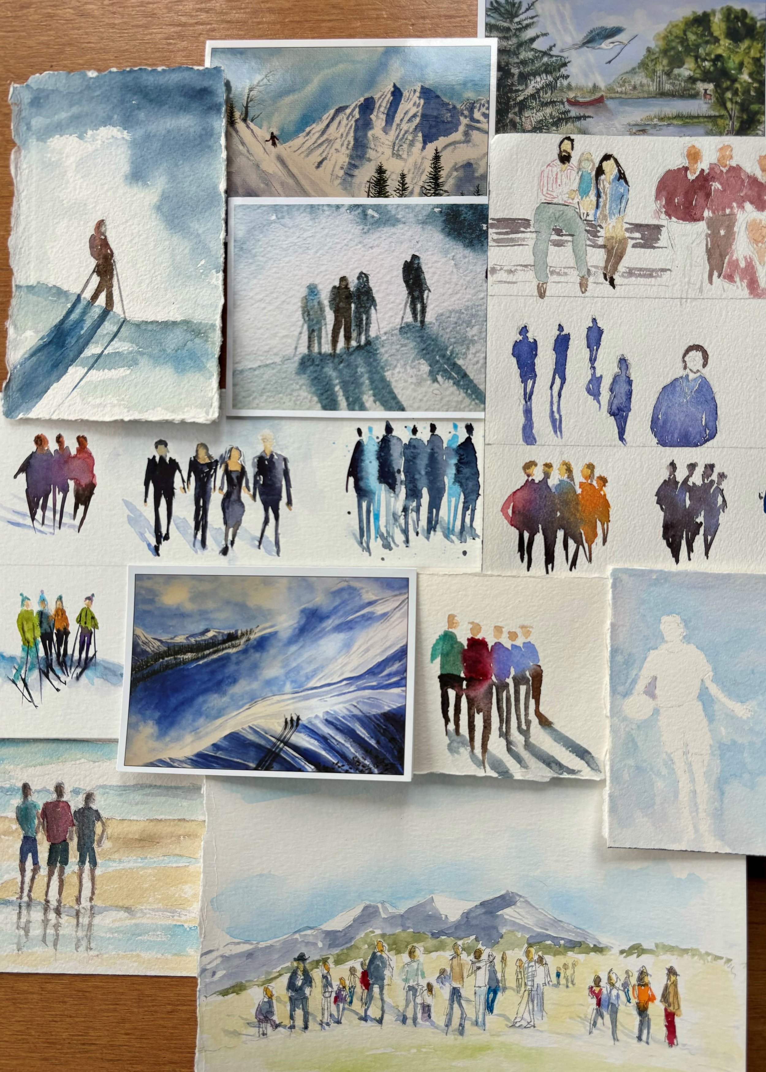 Adult Watercolor Class | Red Brick Center for the Arts