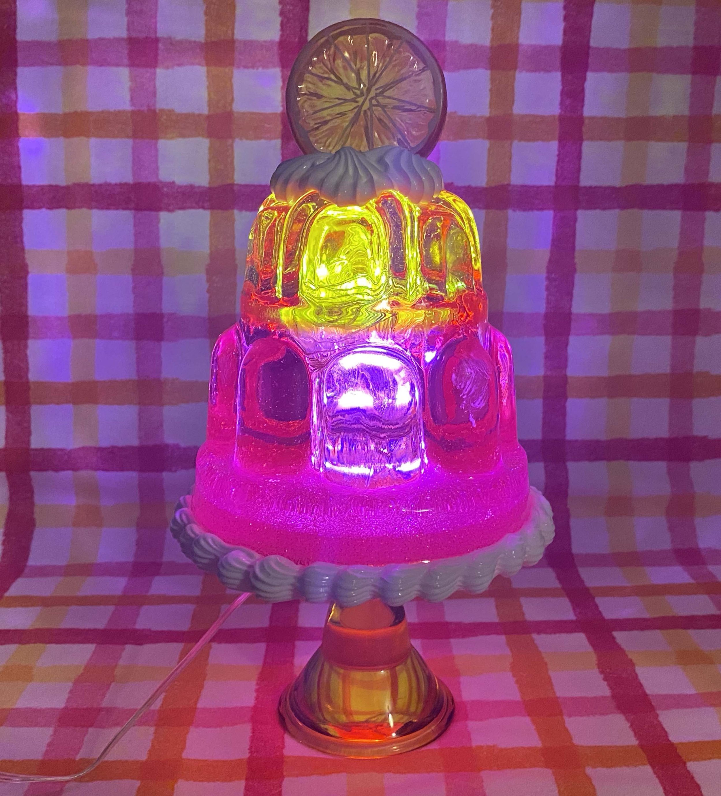 Orange Raspberry Chunk Lamp — MEXAKITSCH