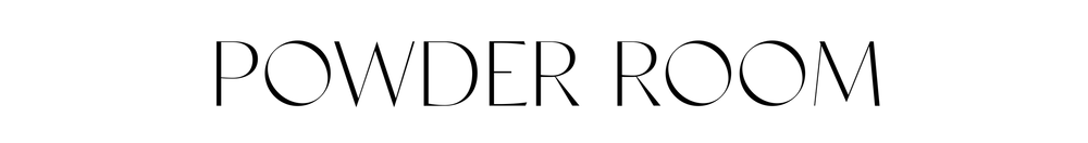 GET THE LOOK - POWDER ROOM - HOUSE 13 — THREE BIRDS RENOVATIONS