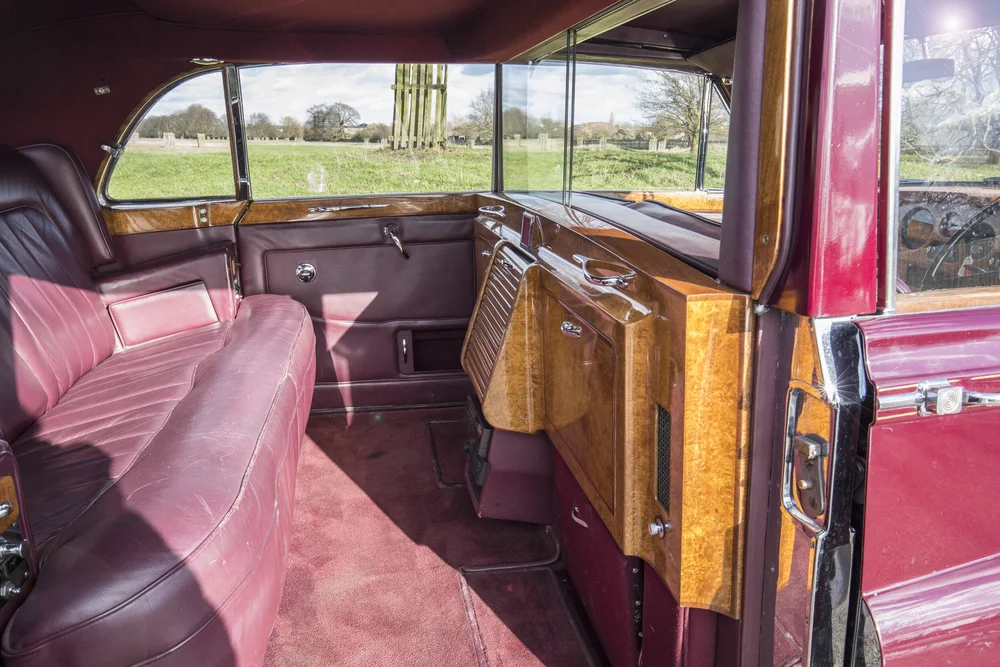 Vintage Rolls Royce Interior