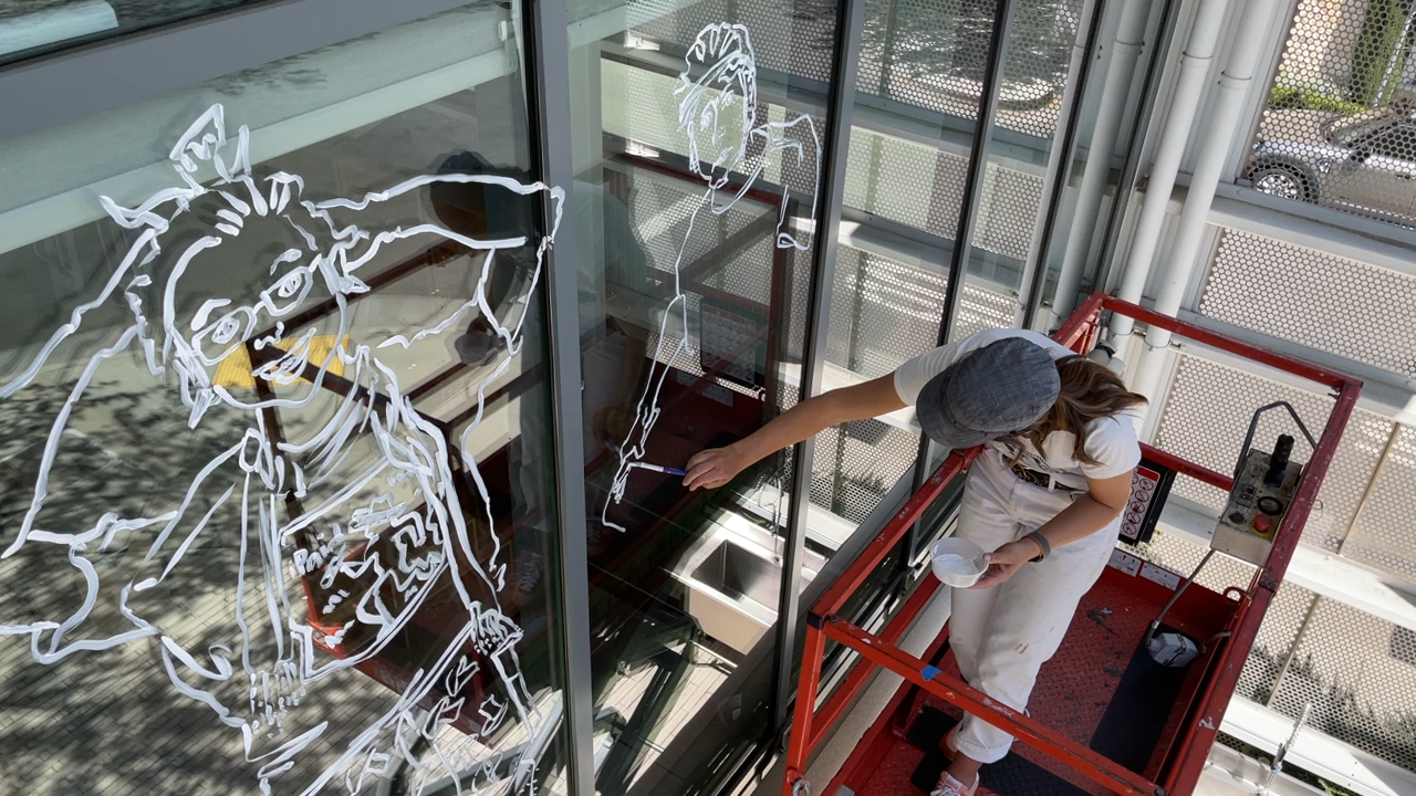 Healdsburg Walking By 2021 — Art by Alice