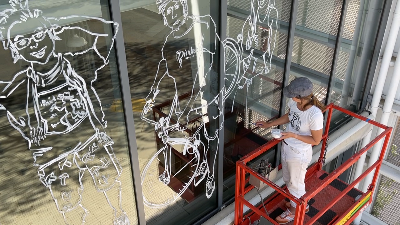 Healdsburg Walking By 2021 — Art by Alice