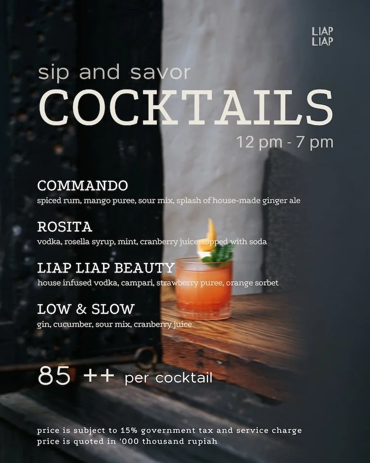 Authentic Ubud Indonesian Restaurant | Liap Liap
