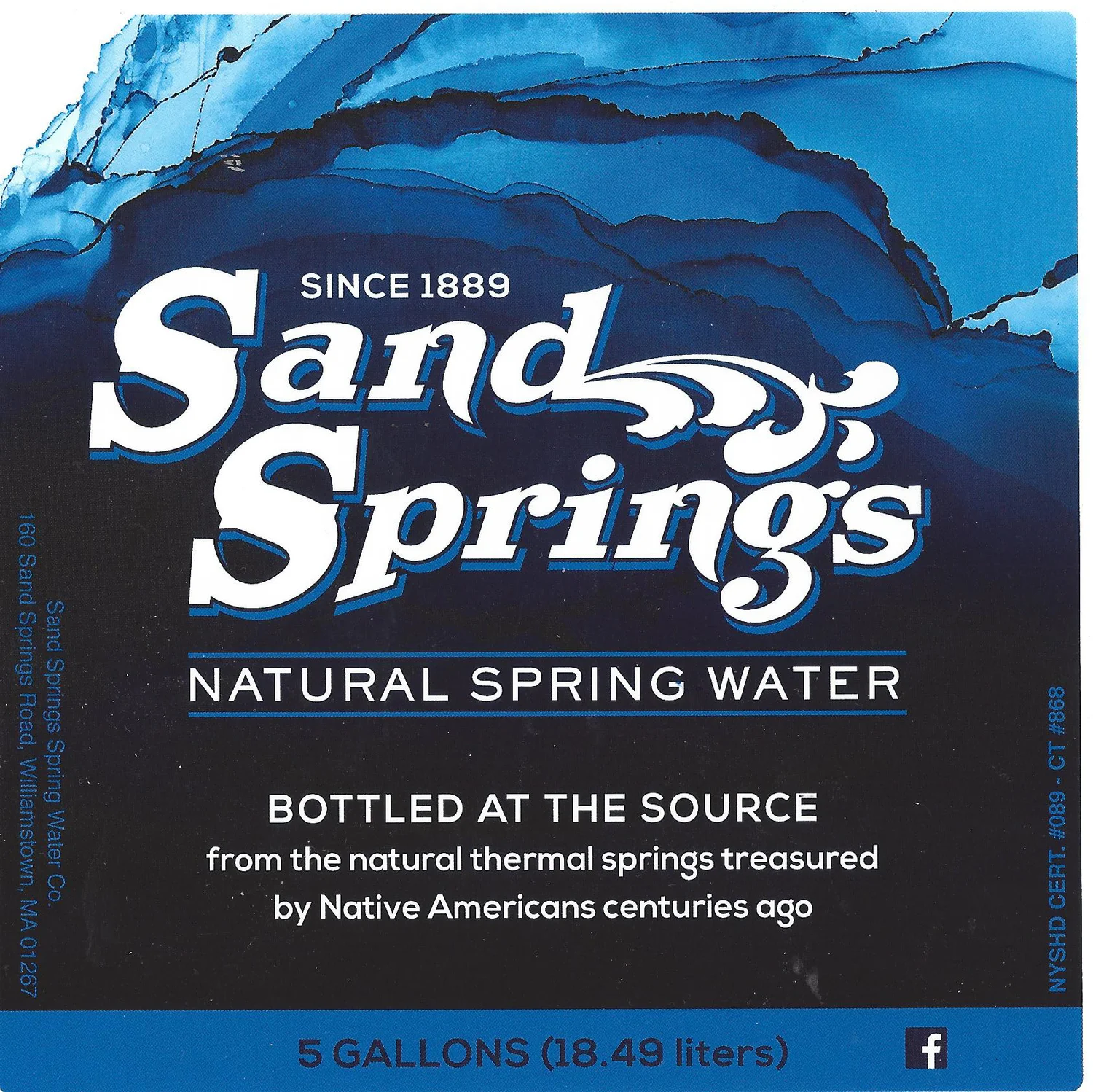 Sand Springs Springwater