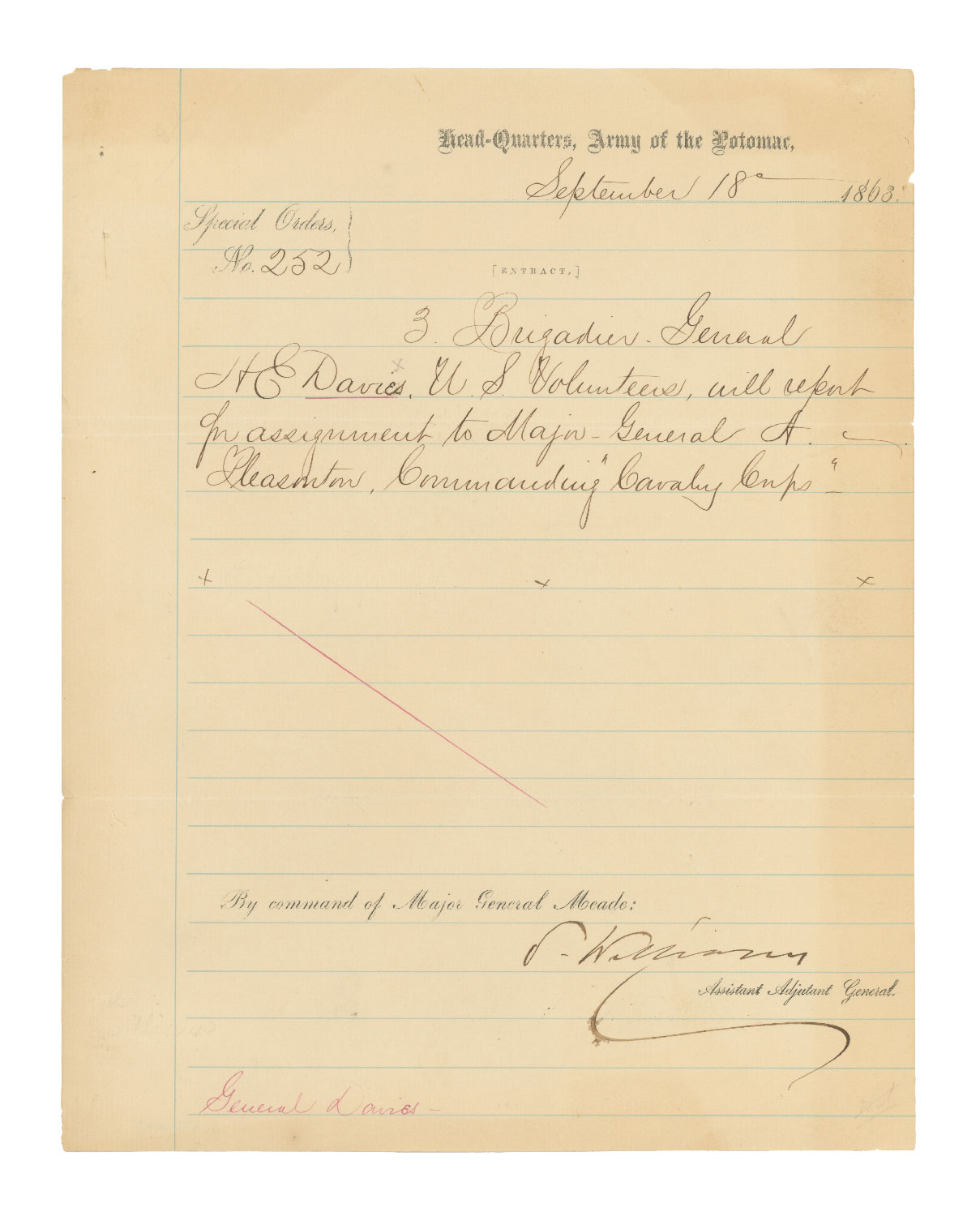 Autographs — Iron Horse Military Antiques