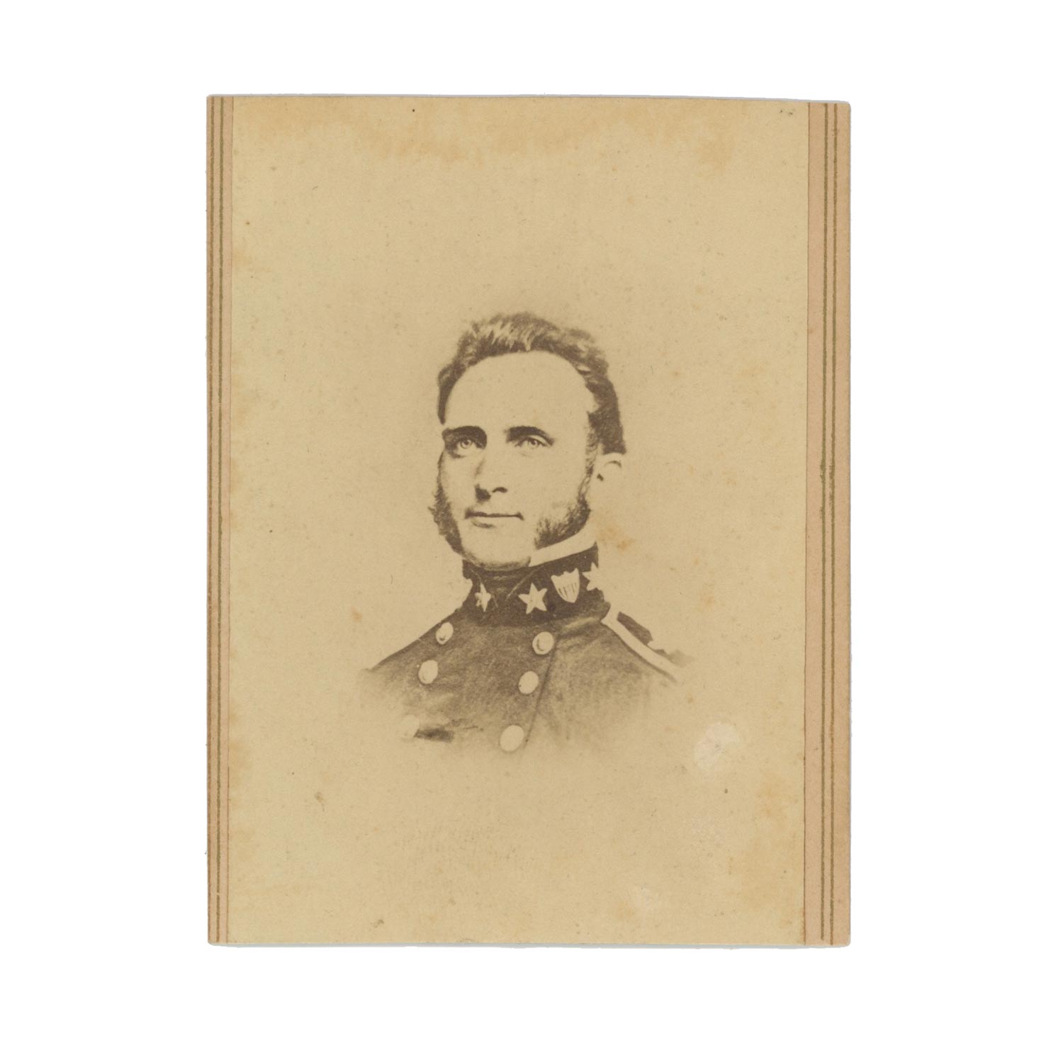 CDV of Confederate General Stonewall Jackson — Iron Horse Military Antiques