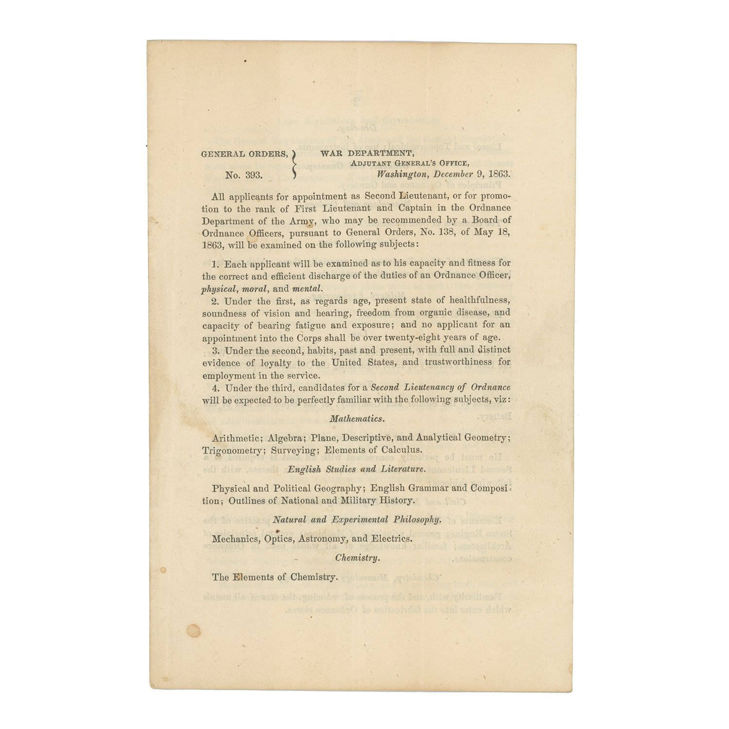 Original Letters and Documents from Civil War Soldiers — Iron Horse ...