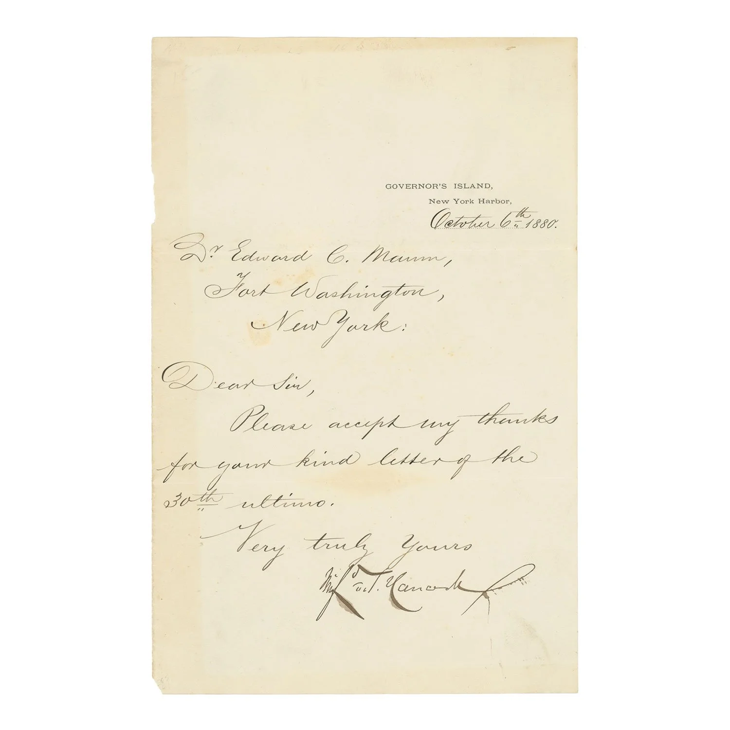 Autographs — Iron Horse Military Antiques